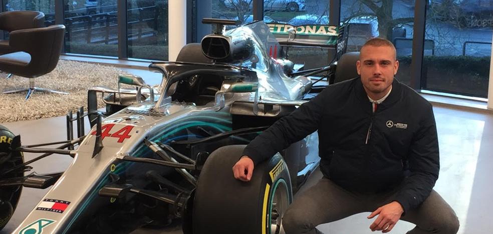 Daniel Salamon, un joven ingeniero malagueño en el corazón de la F1 | Diario Sur